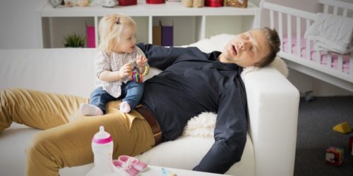The Annoying Peaceful Sleep Of Dads What Should Mommy Do